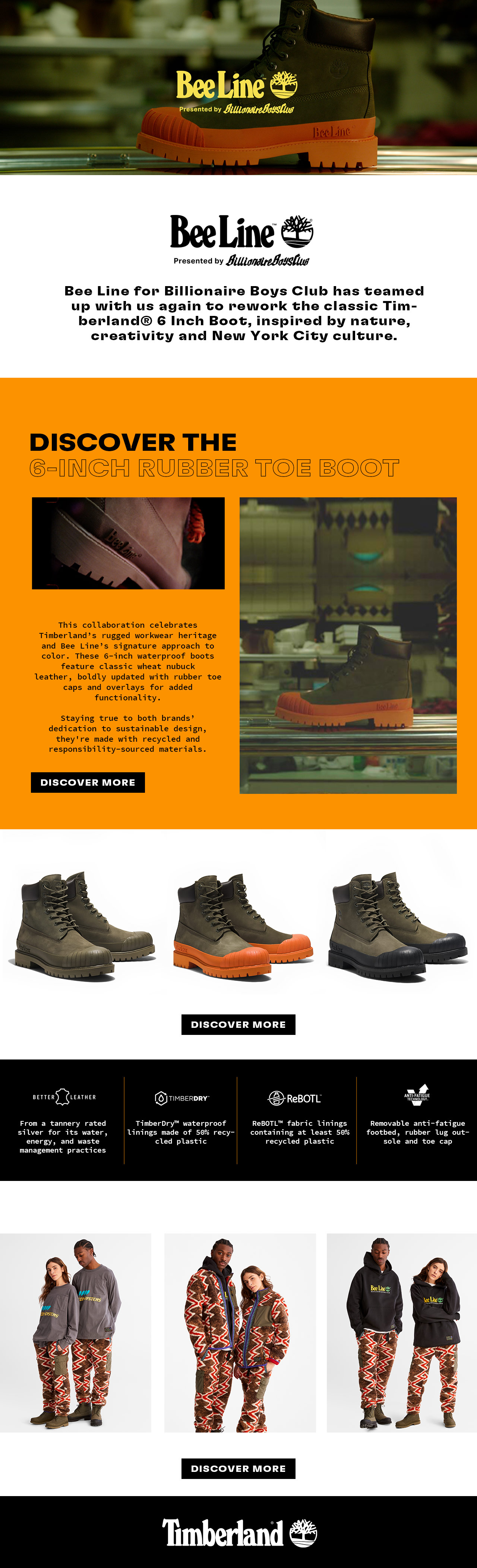 TIMBERLAND X BEE LINE - Timberland - Singapore